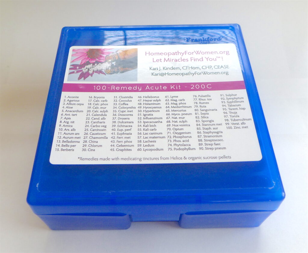 100 Remedy Acute Kit (30C Potency) – Homeopathic Remedies Online